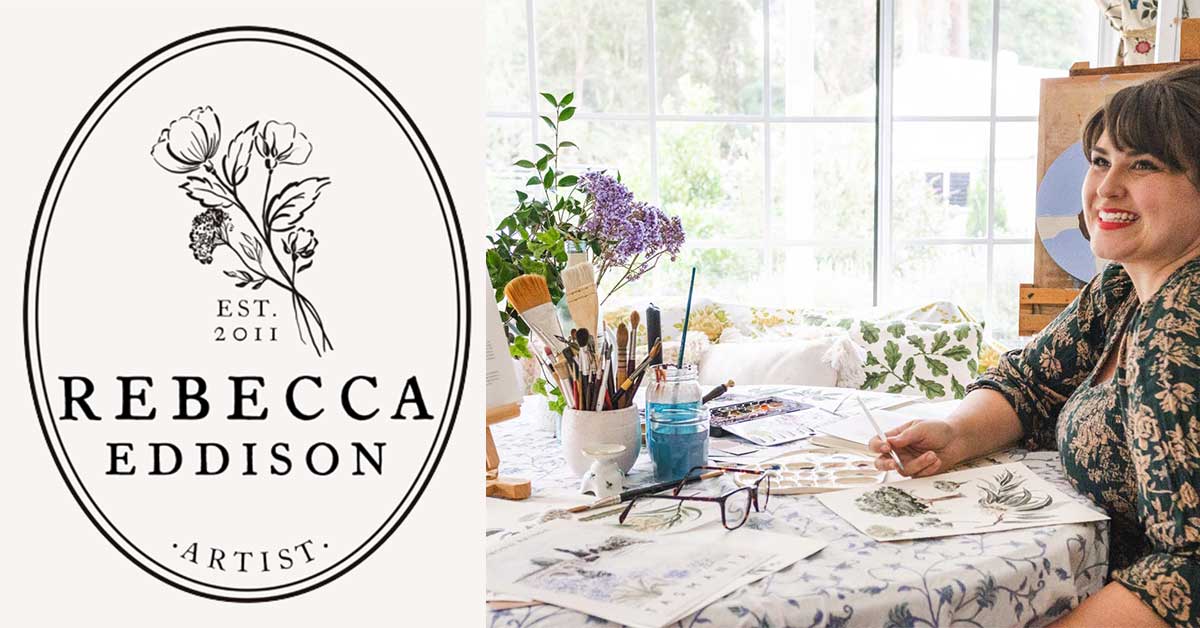 Bec Eddison | My Story & Creative Life Behind the Art – Rebecca Eddison